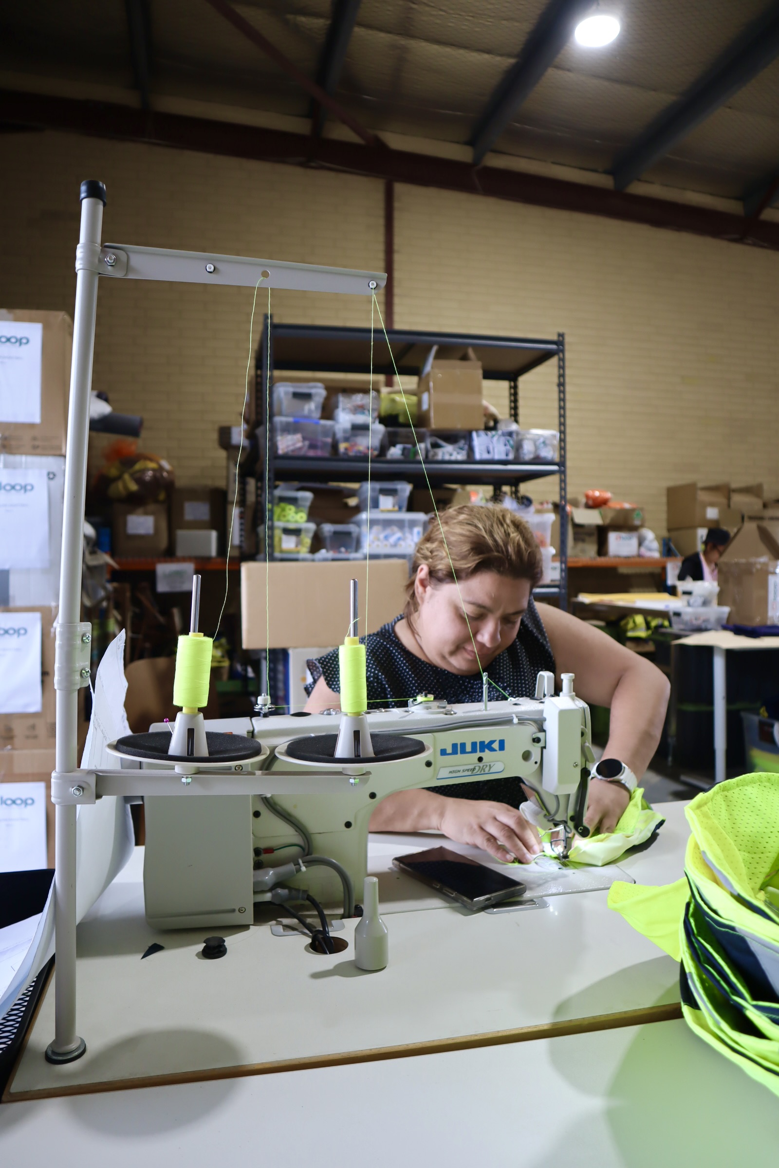 Industrial Machine Training - Loop Upcycling